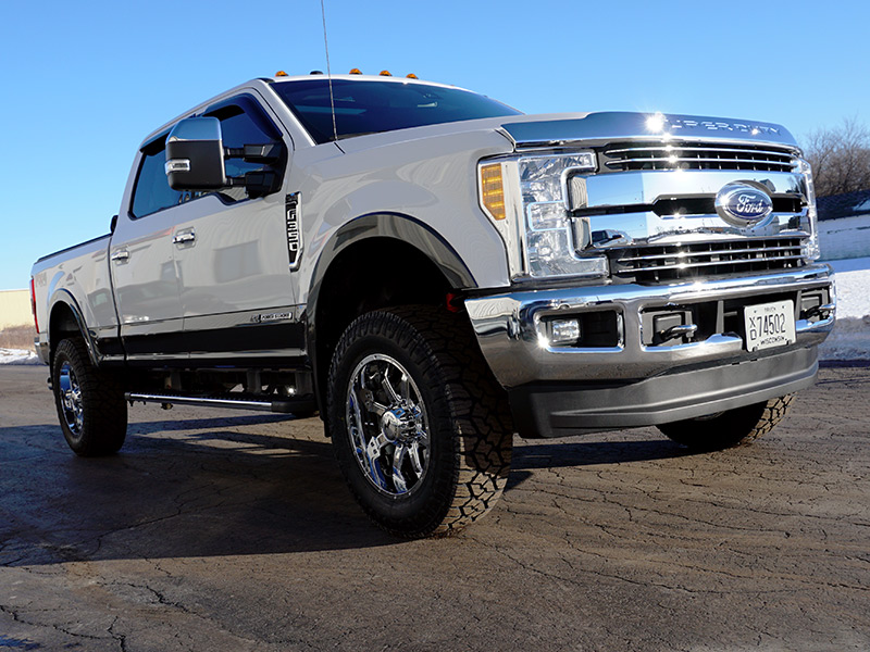 2017 Ford F-350 Super Duty - 20x9 Raceline Wheels 285/65R20 Nitto Tires