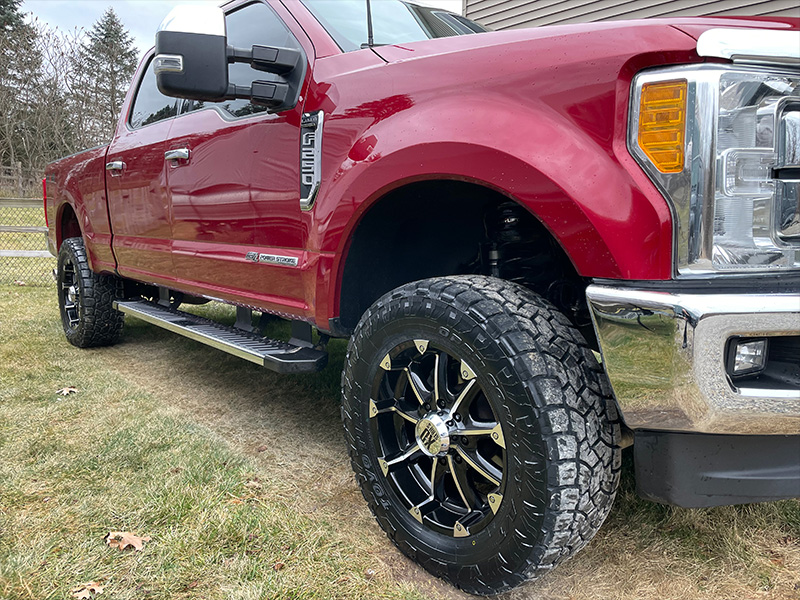 2017 Ford F-250 Super Duty - 20x9 XD Series Wheels LT35x12.50R20 Toyo Tires