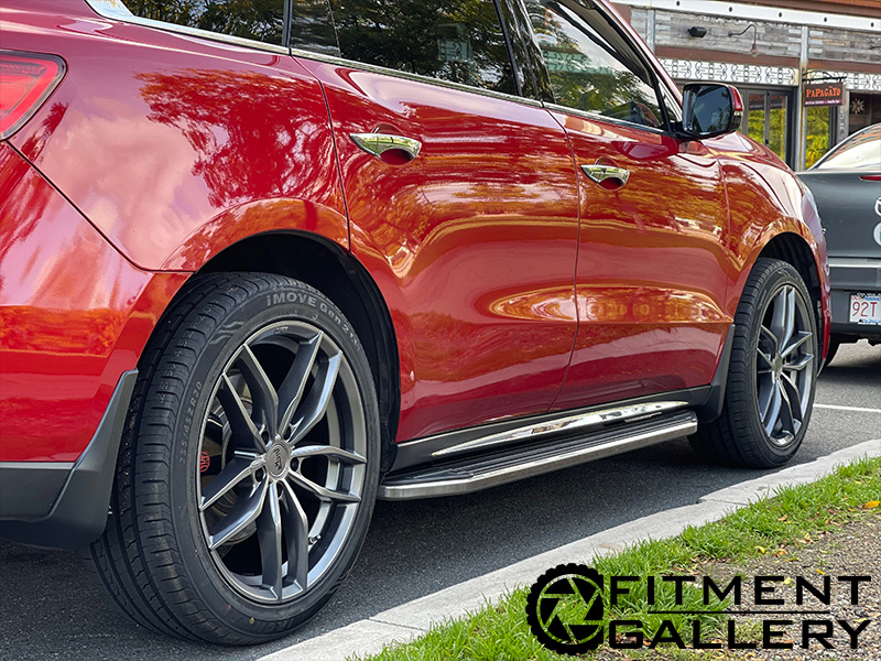 2019 Acura MDX - 20x9 Niche Wheels 255/45R20 Ironman Tires