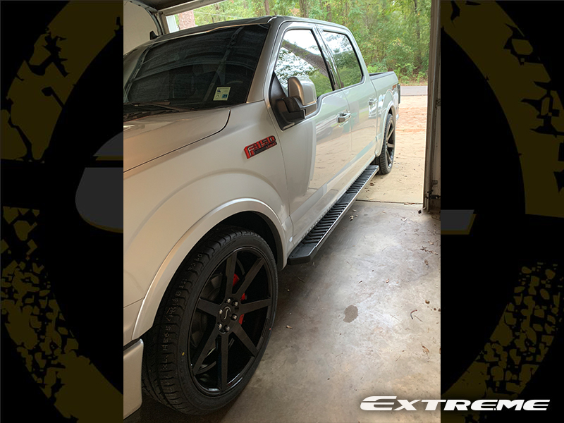 2019 Ford F-150 - 24x10 Status Wheels 305/35R24 Ironman Tires Belltech ...