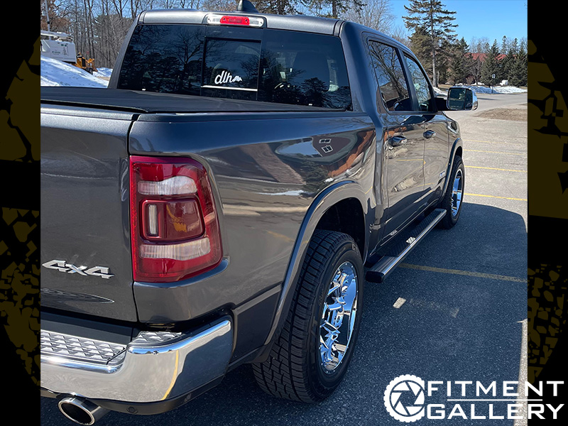 2019 Ram 1500 - 20x10 Vision Offroad Wheels 275/60R20 Cooper Tires