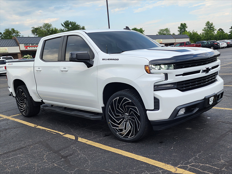 2020 Chevrolet Silverado 1500 - 24x10 Xcess Wheels 305/35R24 Advanta Tires