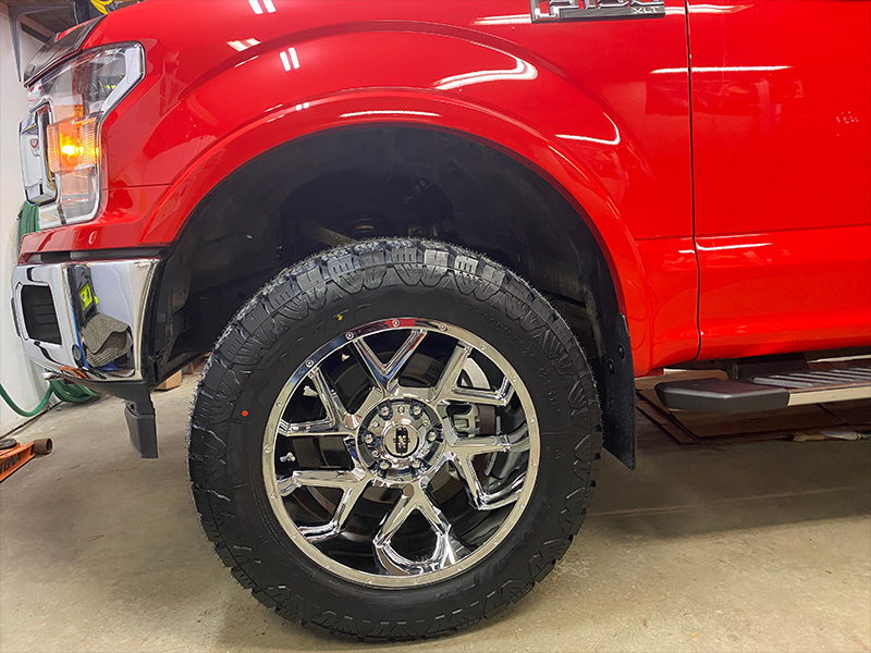 2020 Ford F-150 - 20x10 Vision Wheels 305/55R20 AMP Tires