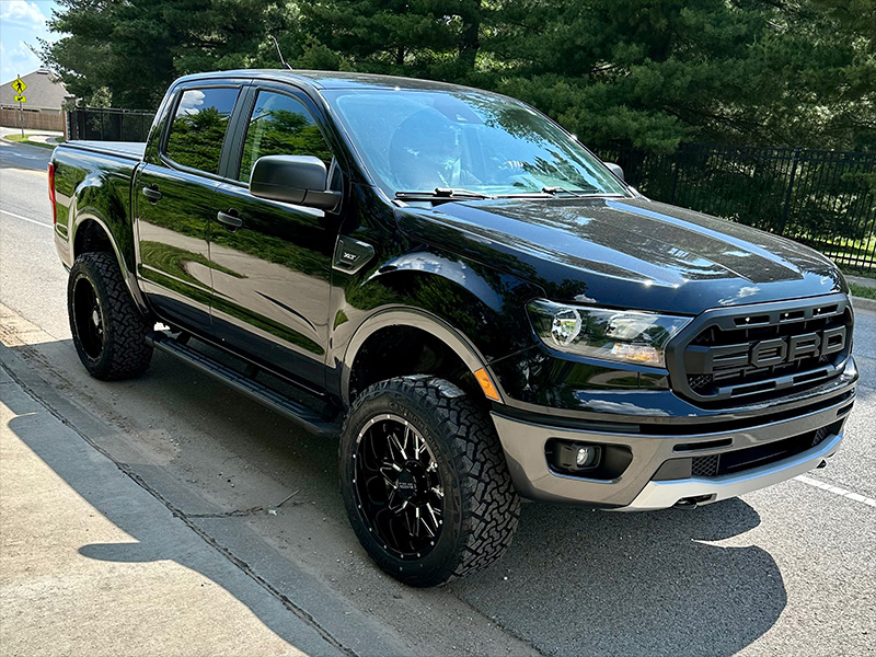 2020 Ford Ranger - 20x10 Massiv Off-Road Wheels LT285/50R20 Venom Power ...
