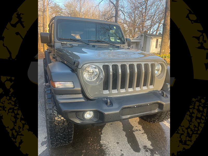 2020 Jeep Wrangler - 17x8.5 Mayhem Wheels LT35x12.50R17 Toyo Tires