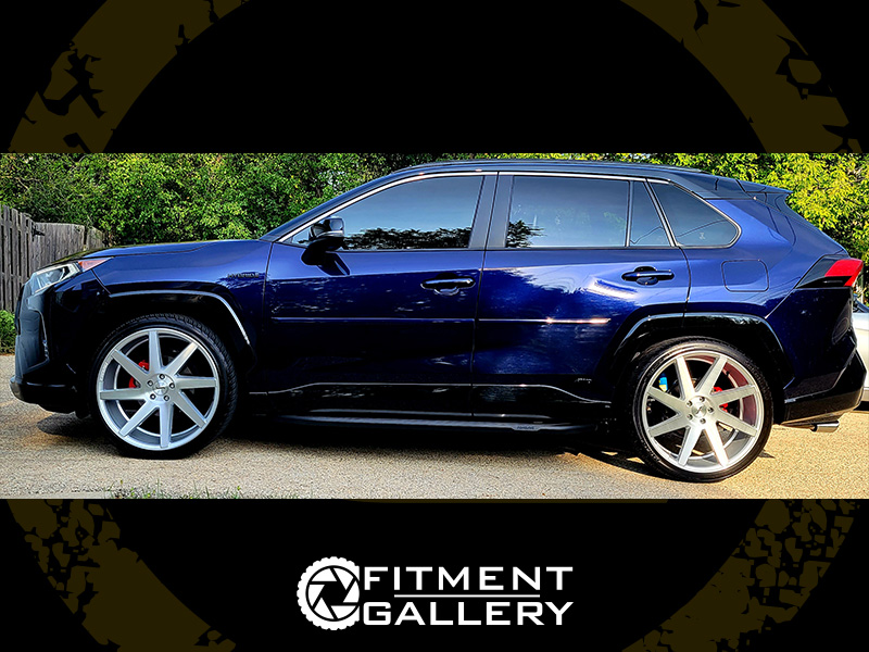 2020 Toyota RAV4 - 22x9.5 Status Wheels 255/30R22 Yokohama Tires