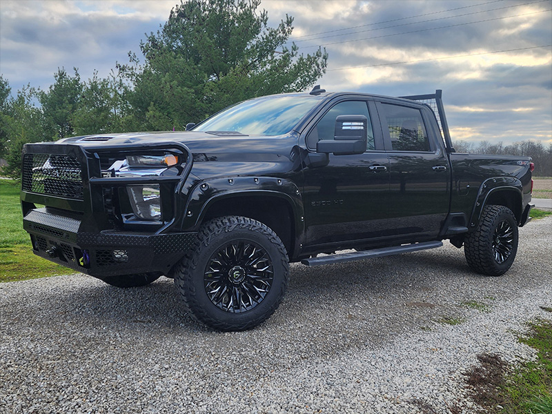 2021 Chevrolet Silverado 2500 HD - 20x10 Fuel Offroad Wheels LT35x12 ...