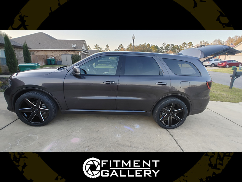 2021 Dodge Durango - 22x9.5 Strada Wheels 275/45R22 Ironman Tires