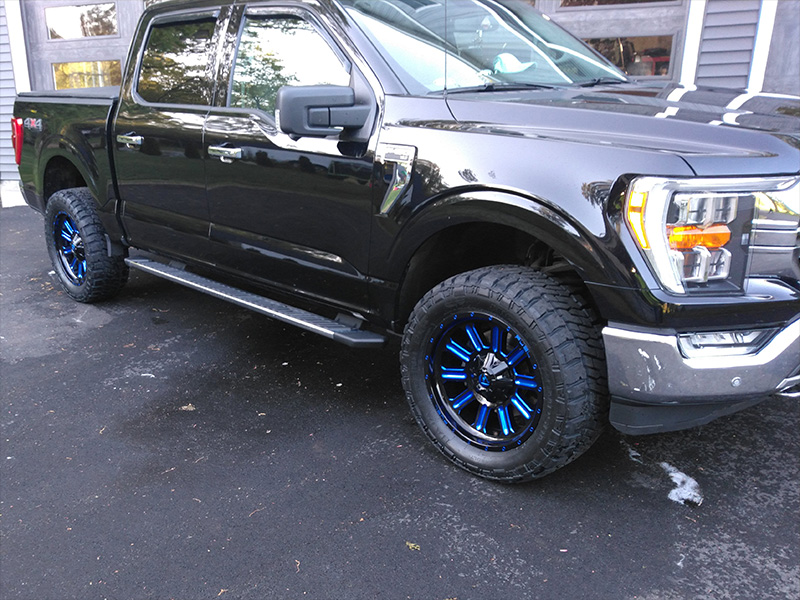 2021 Ford F-150 - 20x9 Fuel Offroad Wheels LT33x12.50R20 Mickey ...