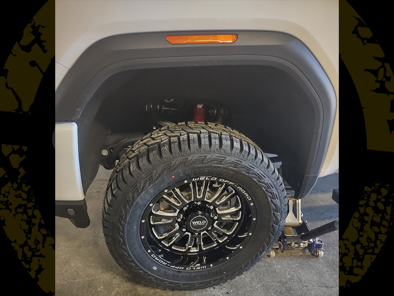 2021 GMC Sierra 2500 HD - 20x9 Weld Off-Road Wheels LT35x12.50R20 ...
