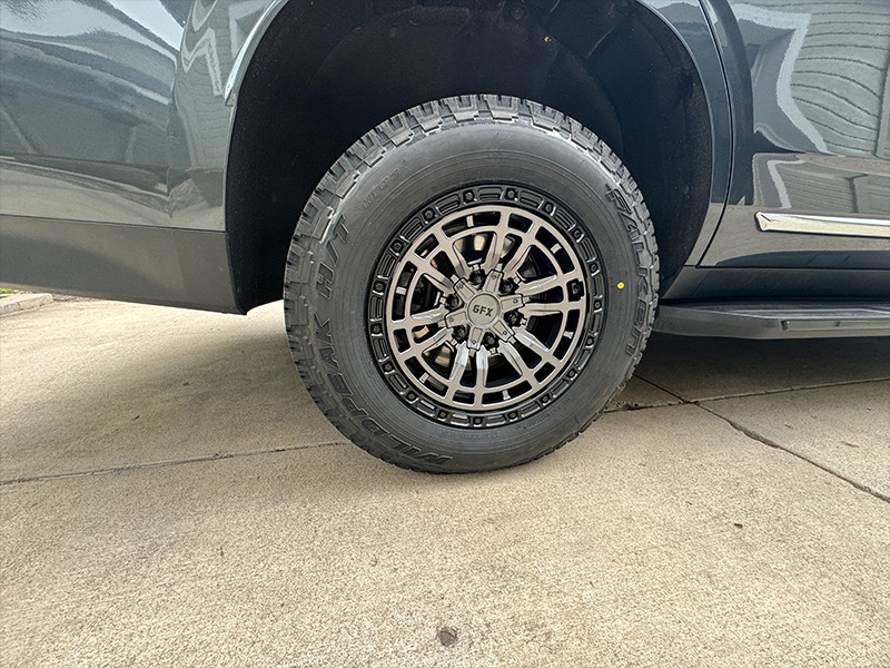 2021 GMC Yukon - 18x9 G-FX Wheels 275/65R18 Falken Tires