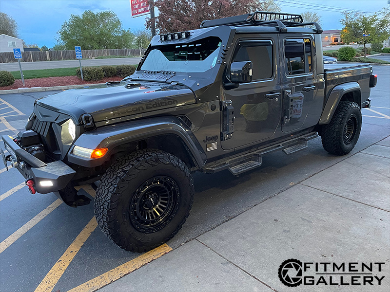 2021 Jeep Gladiator - 17x9 RTX Wheels LT285/70R17 BFGoodrich Tires