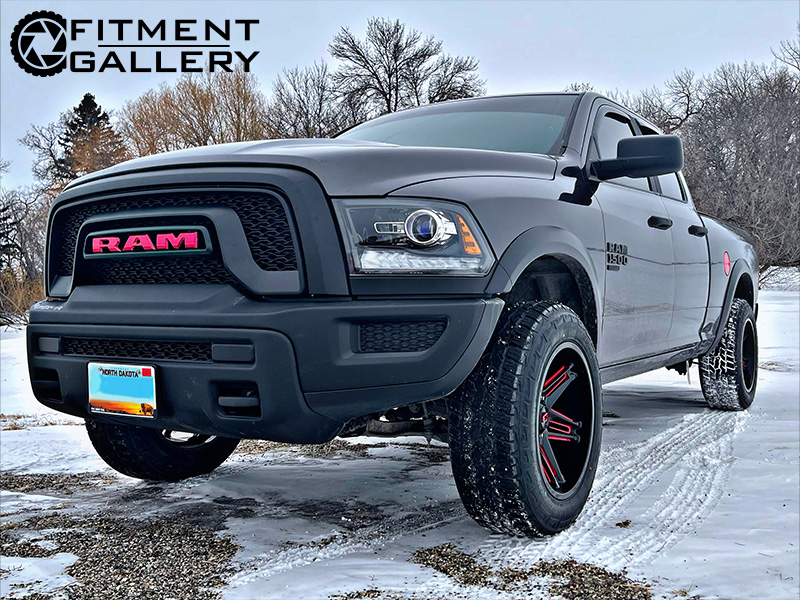 2021 Ram 1500 Classic - 20x10 Vision Offroad Wheels LT275/60R20 Ironman ...