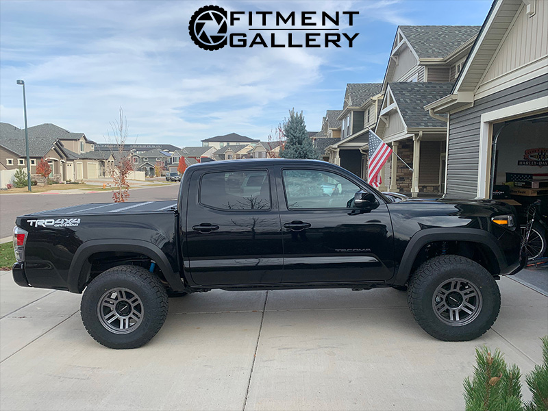 2021 Toyota Tacoma - 17x9 Vision Offroad Wheels LT285/70R17 Toyo Tires