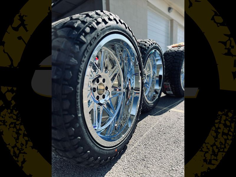 2022 Chevrolet Colorado - 22x12 RBP Wheels LT33x12.50R22 Venom Power Tires