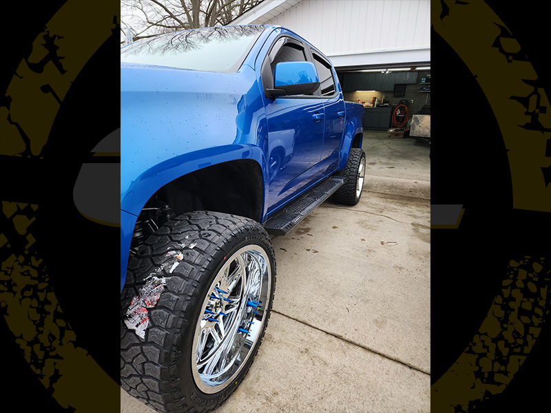 2022 Chevrolet Colorado - 22x12 RBP Wheels LT33x12.50R22 Venom Power Tires