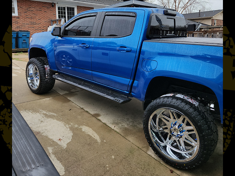 2022 Chevrolet Colorado - 22x12 RBP Wheels LT33x12.50R22 Venom Power Tires