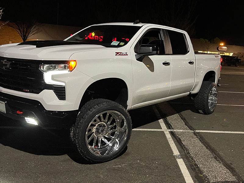 2022 Chevrolet Silverado 1500 - 24x14 RBP Forged Wheels LT35x13.50R24 ...
