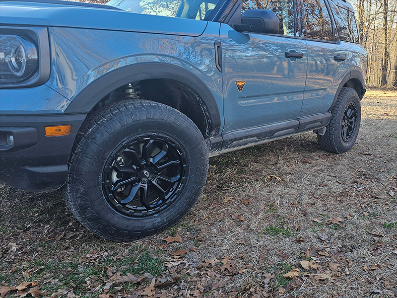 2022 Ford Bronco Sport - 17x8 Vision Offroad Wheels 245/70R17 Toyo Tires
