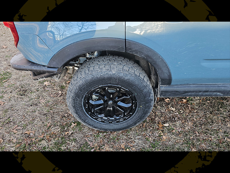 2022 Ford Bronco Sport - 17x8 Vision Offroad Wheels 245/70R17 Toyo Tires