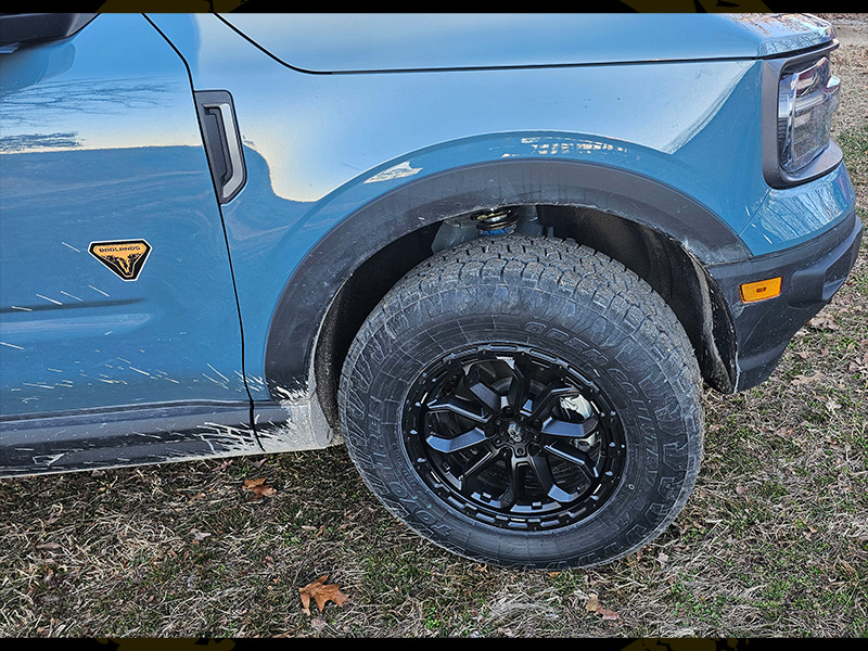 2022 Ford Bronco Sport - 17x8 Vision Offroad Wheels 245/70R17 Toyo Tires