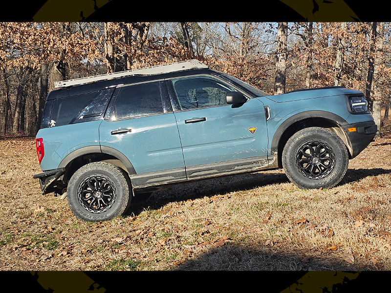 2022 Ford Bronco Sport - 17x8 Vision Offroad Wheels 245/70R17 Toyo Tires