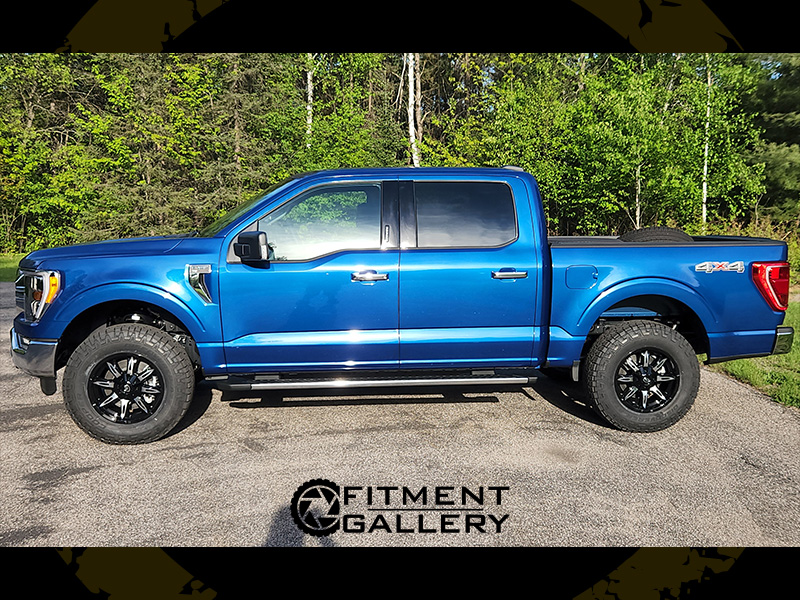 2022 Ford F-150 - 18x9 Vision Offroad Wheels LT275/70R18 Cooper Tires