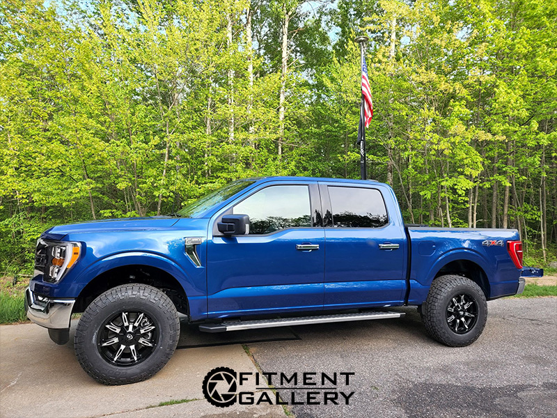 2022 Ford F-150 - 18x9 Vision Offroad Wheels LT275/70R18 Cooper Tires