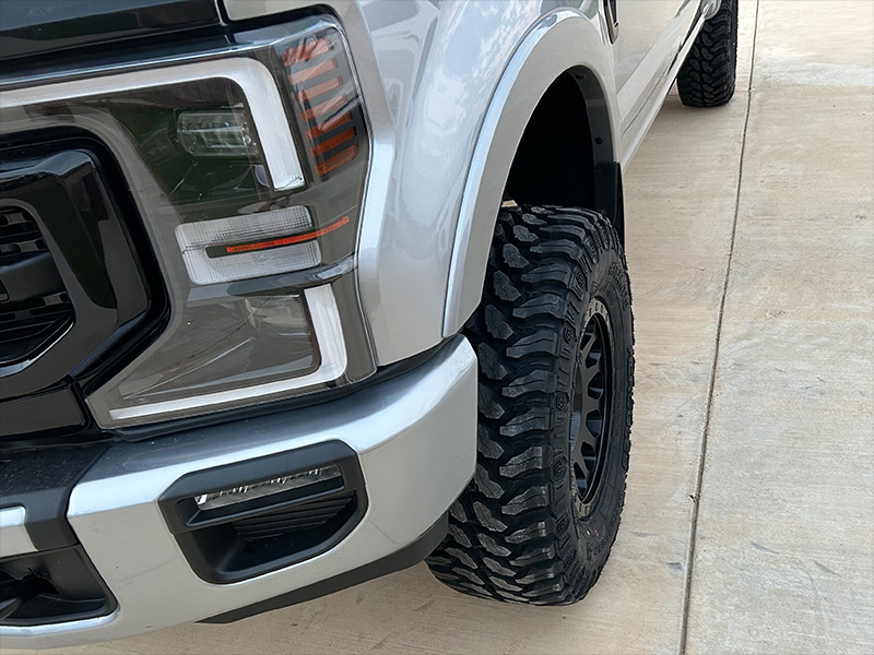 2022 Ford F-250 Super Duty - 18x9 Fuel Offroad Wheels 35x12.50R18 TIS ...