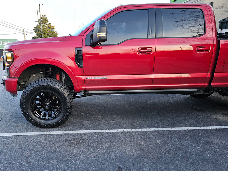 2022 Ford F-250 Super Duty - 20x10 Fuel Offroad Wheels 37x12.50R20 ...