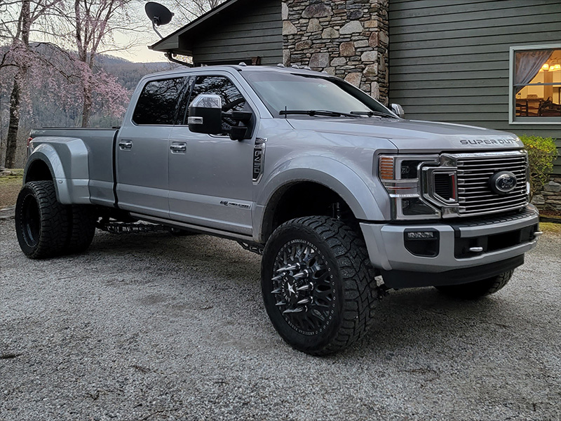 2022 Ford F-450 Super Duty - 24x8.25 American Force Wheels LT37x13 ...