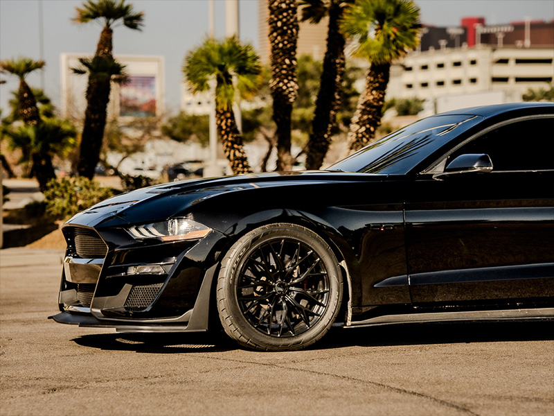 2022 Ford Mustang - Staggered MRR Wheels 275/40R19 Nitto Tires