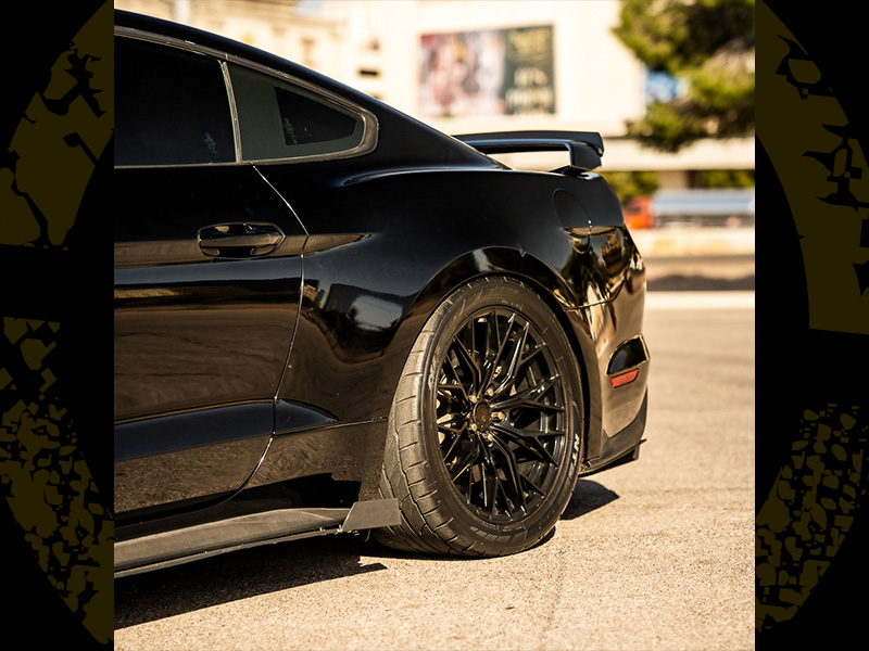 2022 Ford Mustang - Staggered MRR Wheels 275/40R19 Nitto Tires
