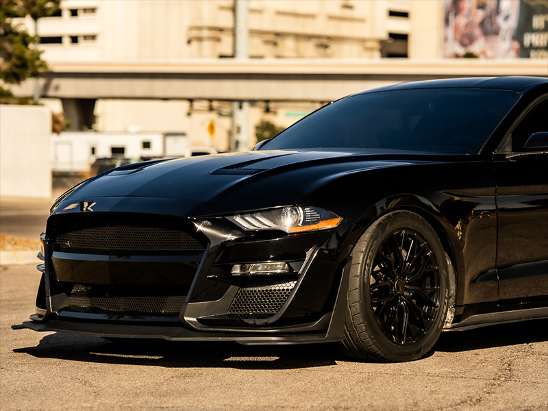 2022 Ford Mustang - Staggered MRR Wheels 275/40R19 Nitto Tires