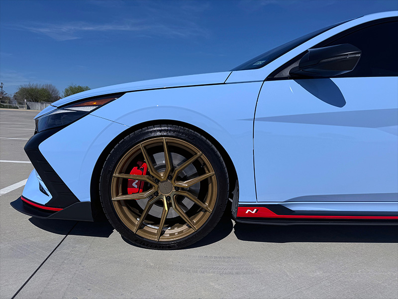 2022 Hyundai Elantra N - 19x8.5 XXR Wheels