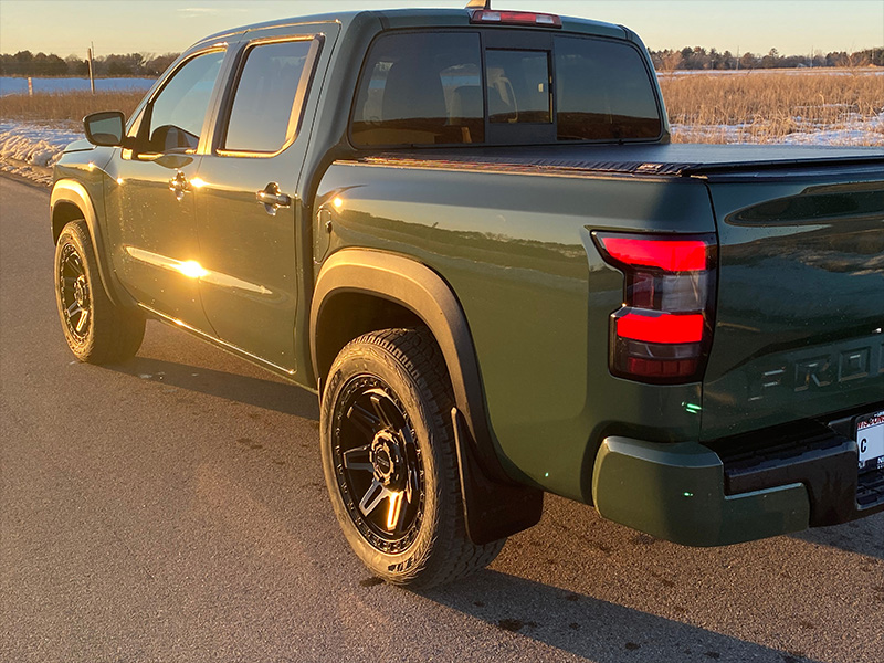 2022 Nissan Frontier - 20x9 Weld Off-Road Wheels 275/55R20 Atturo Tires