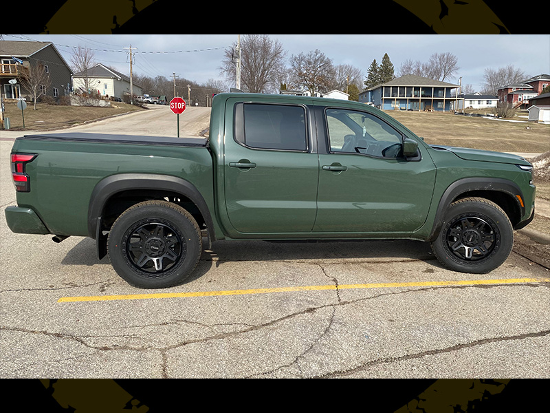 2022 Nissan Frontier - 20x9 Weld Off-Road Wheels 275/55R20 Atturo Tires