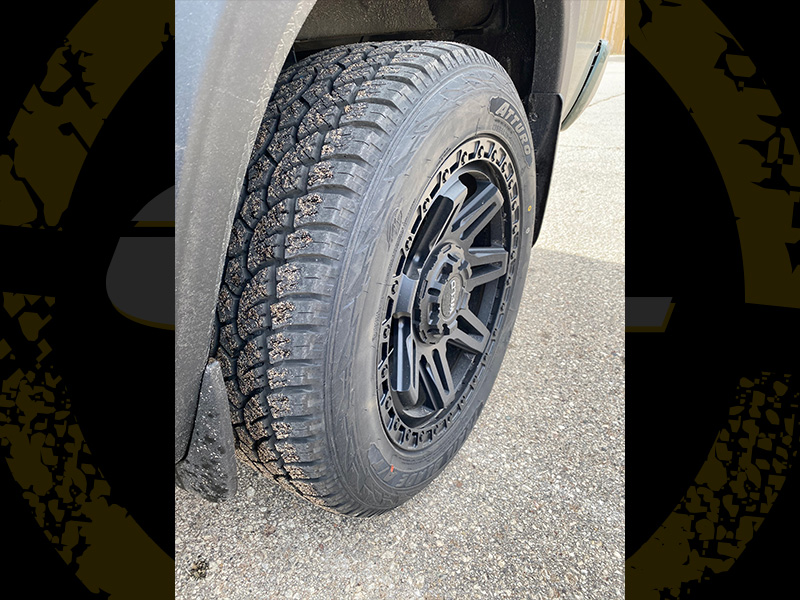 2022 Nissan Frontier - 20x9 Weld Off-Road Wheels 275/55R20 Atturo Tires