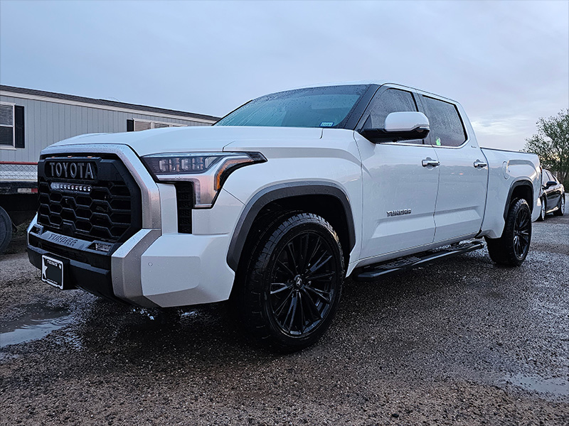 2022 Toyota Tundra - 22x9.5 Asanti Black Label Wheels 275/50R22 ...