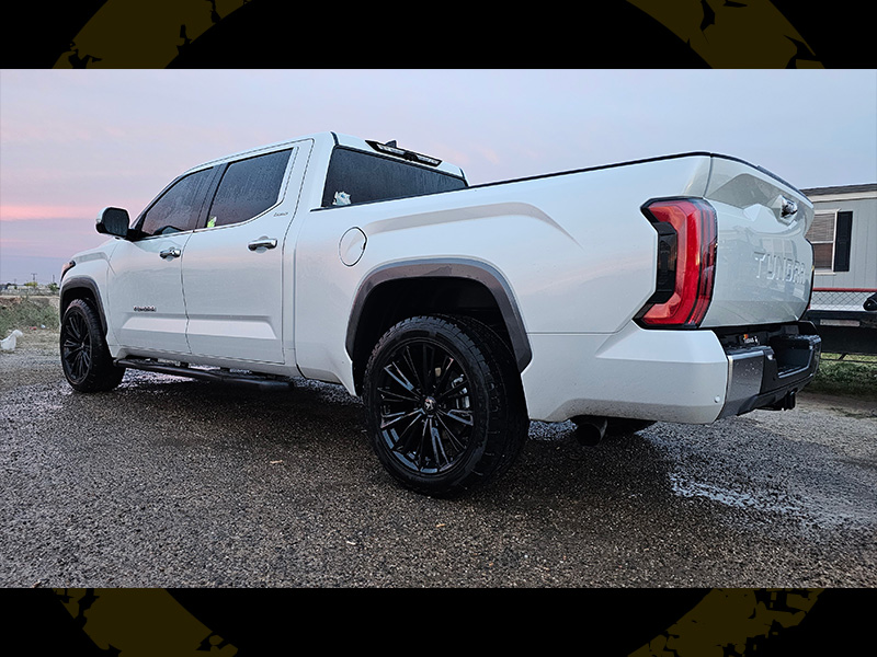 2022 Toyota Tundra - 22x9.5 Asanti Black Label Wheels 275/50R22 ...