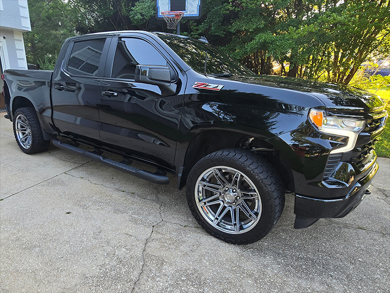 2023 Chevrolet Silverado 1500 - 22x10 Fuel Fusion Forged Wheels LT33x12 ...