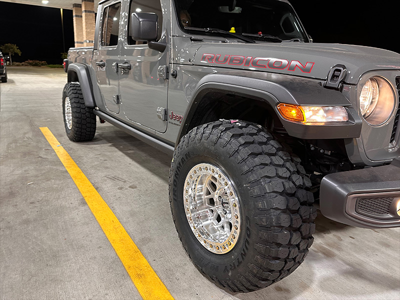 2023 Jeep Gladiator - 17x9 KMC Wheels LT35x12.50R17 Ironman Tires