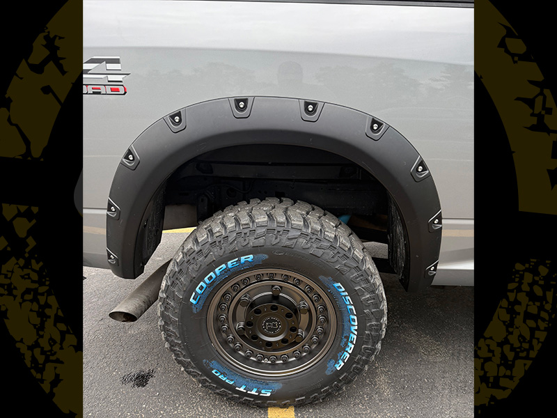 2023 Ram 2500 - 18x9.5 Black Rhino Wheels LT305/70R16 Cooper Tires