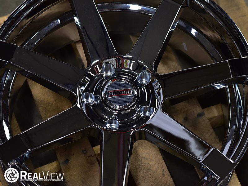 RealView of Milanni Sultan 9042 Chrome - 22x9.5 +15 - 9042-22965C15