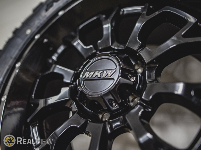 RealView of MKW Offroad M95 Satin Black - 18x9 +10 - M95-1890818010BB